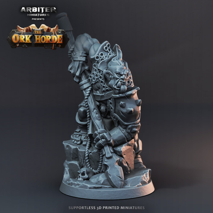 3D Printable Arbiter Miniatures Kickstarter 6: The Ork Horde by Arbiter ...