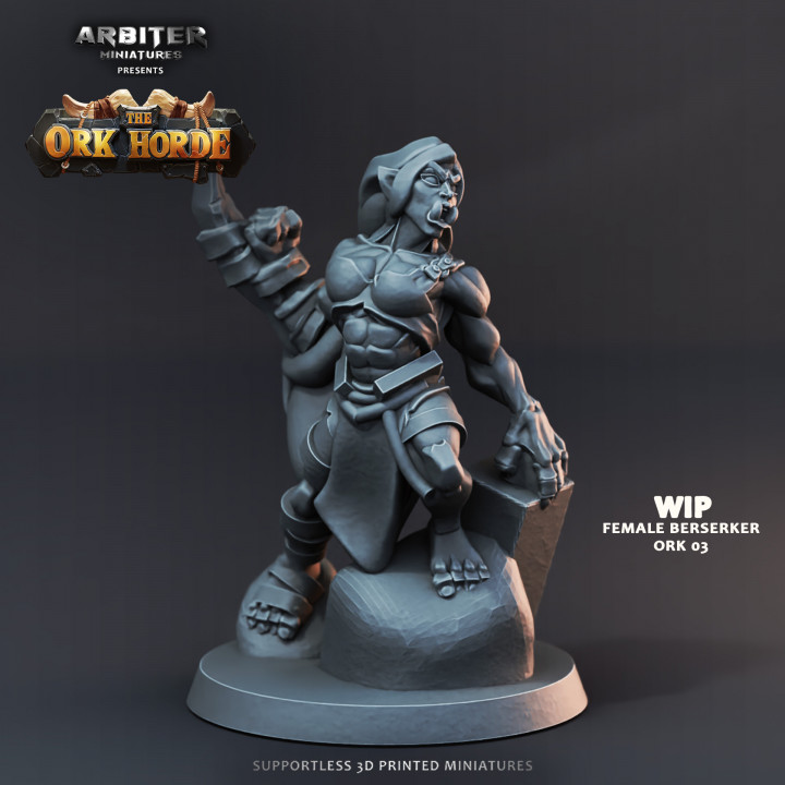 3D Printable Arbiter Miniatures Kickstarter 6: The Ork Horde by Arbiter ...