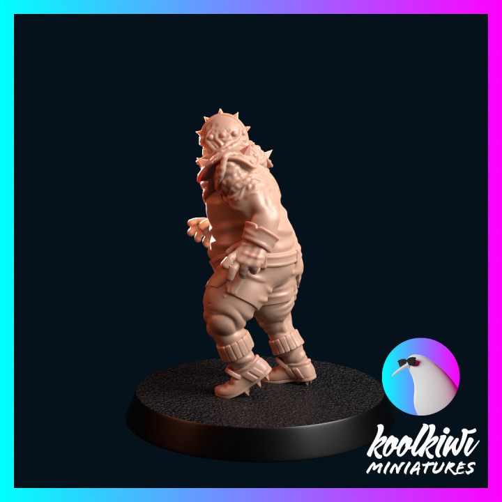 3D Printable Fantasy Football - Tainted Outcasts - Lineman 3 by ...