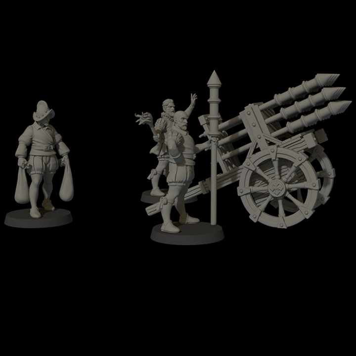 3D Printable Rocket launcher. by Fantasy Cult Miniatures