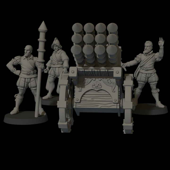 3D Printable Rocket launcher. by Fantasy Cult Miniatures