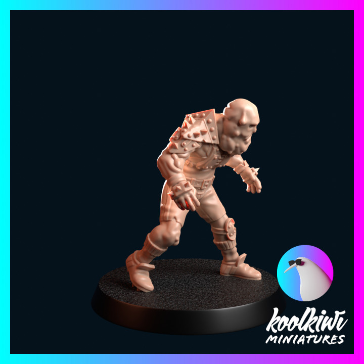3D Printable Fantasy Football - Tainted Outcasts - Lineman 4 by ...