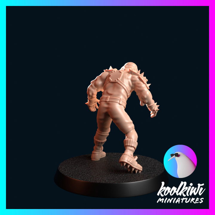 3D Printable Fantasy Football - Tainted Outcasts - Lineman 4 by ...