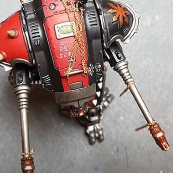 3D Printable CHAOS WARDOG ARMOUR by Watcorp Designs