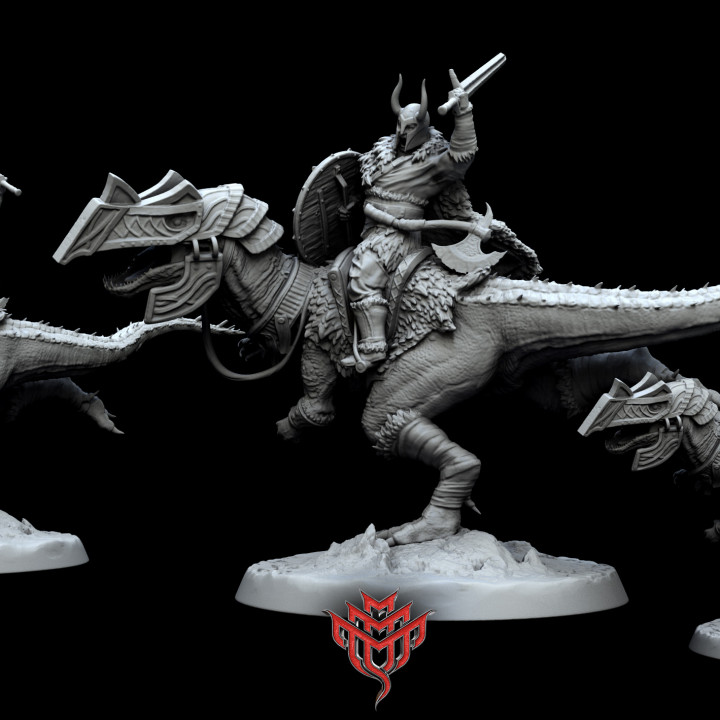 3D Printable Tors Stead (Pose 1 of 3/ Rider and no rider) by Mini ...