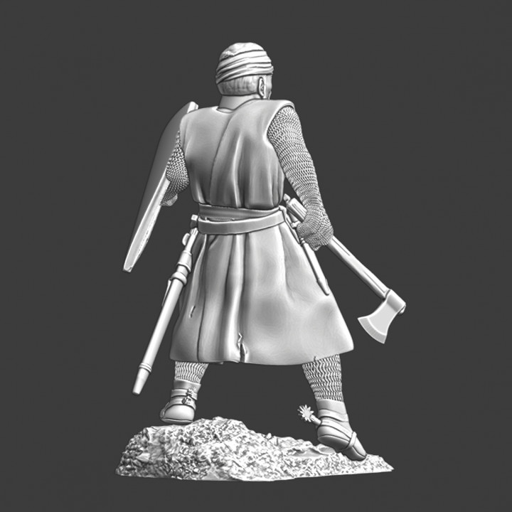 3D Printable Medieval wounded knight - still fighting by Northern ...