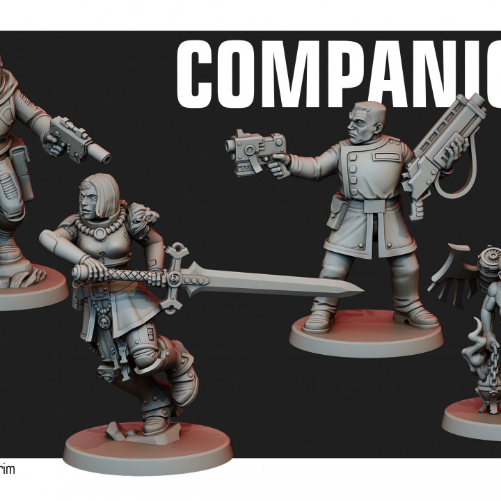 3D Printable Swordmaster by Jukko