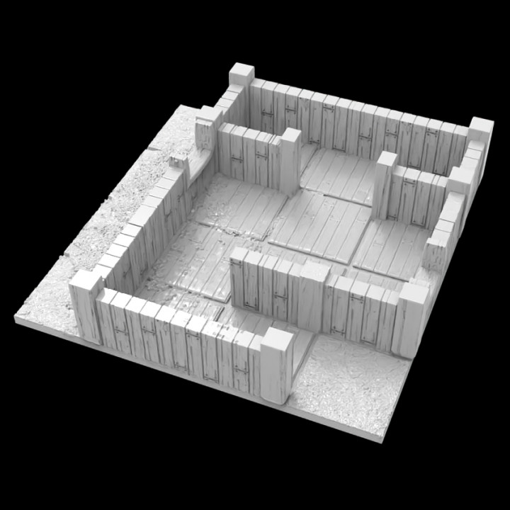 3D Printable Forest Battle Map :: Incredible Realms Nulan & Tnjan by ...