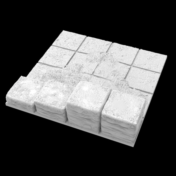 3D Printable Forest Battle Map :: Incredible Realms Nulan & Tnjan by ...