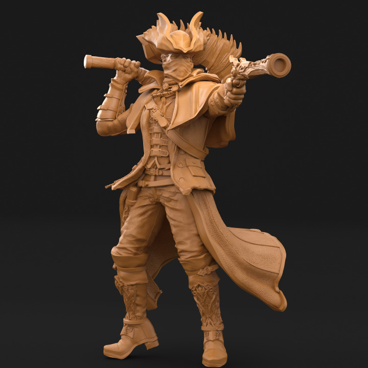 3D Printable Gothic Hunter by 3DArtGuy