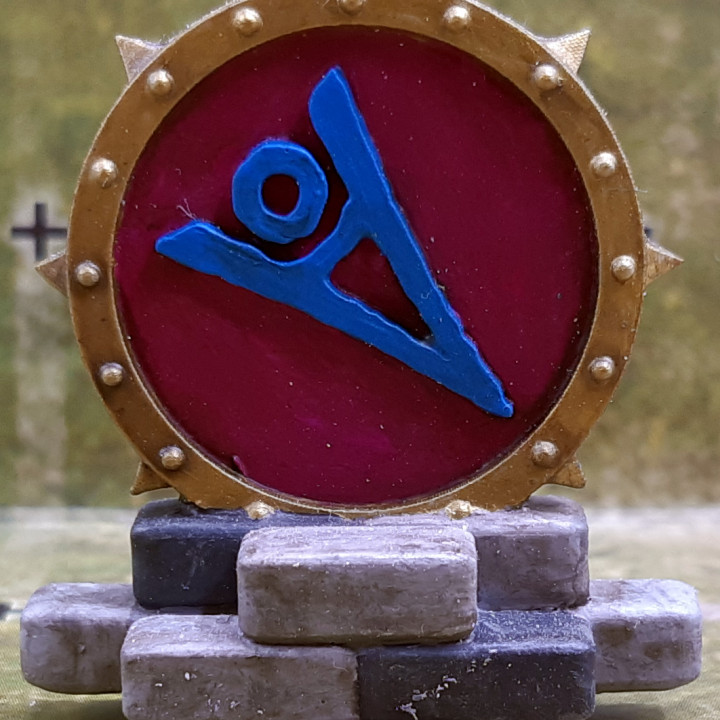 3D Printable Dungeon Bowl College of Heavens Token by Vergond