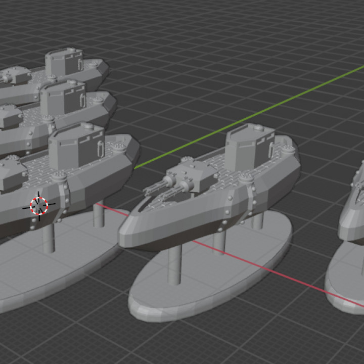 3D Printable Alaskan Republic Storm Chasers by sean lathrop