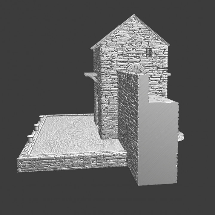 3D Printable Medieval small port - wargaming terrain by Northern ...