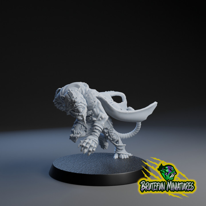 3D Printable Fantasy Football underworld Rodent Runner by BruteFun ...