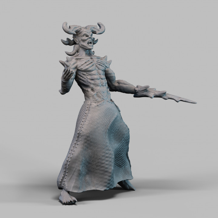 3D Printable Undead Genie Ghul by 2moronic miniatures