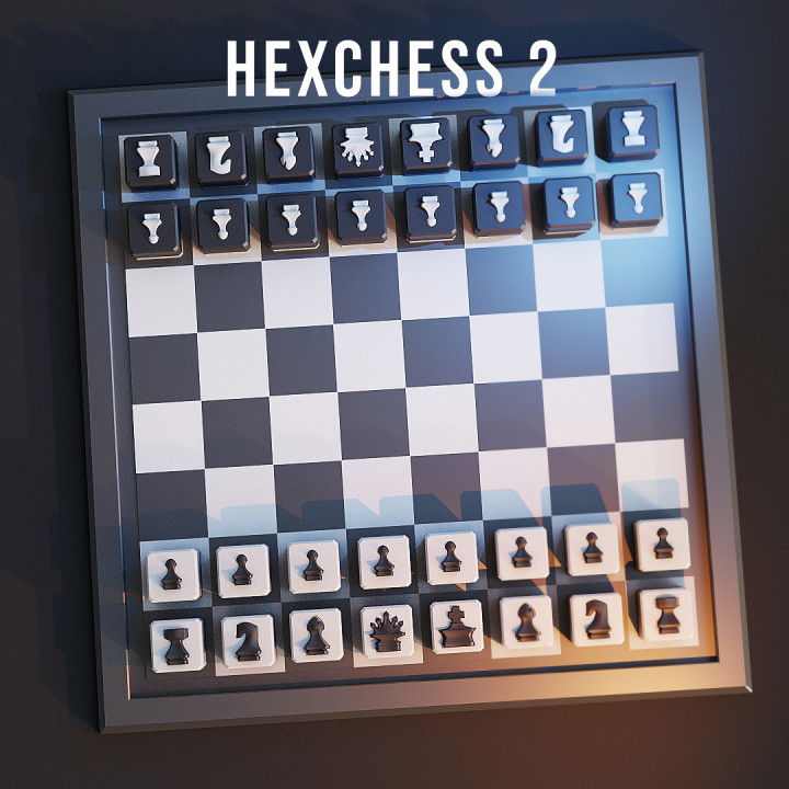 Téléchargement Hexchess 2 - The Cubic Chess Set par Dalla Croce Studios