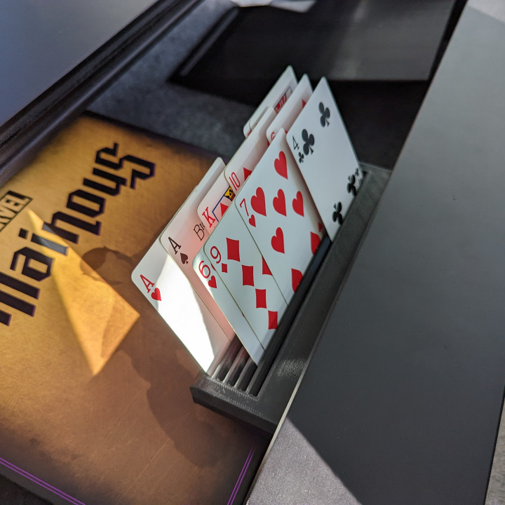 3D Printable MGT - Modular Game Table - Inner Rail Card Holder by Kevin ...