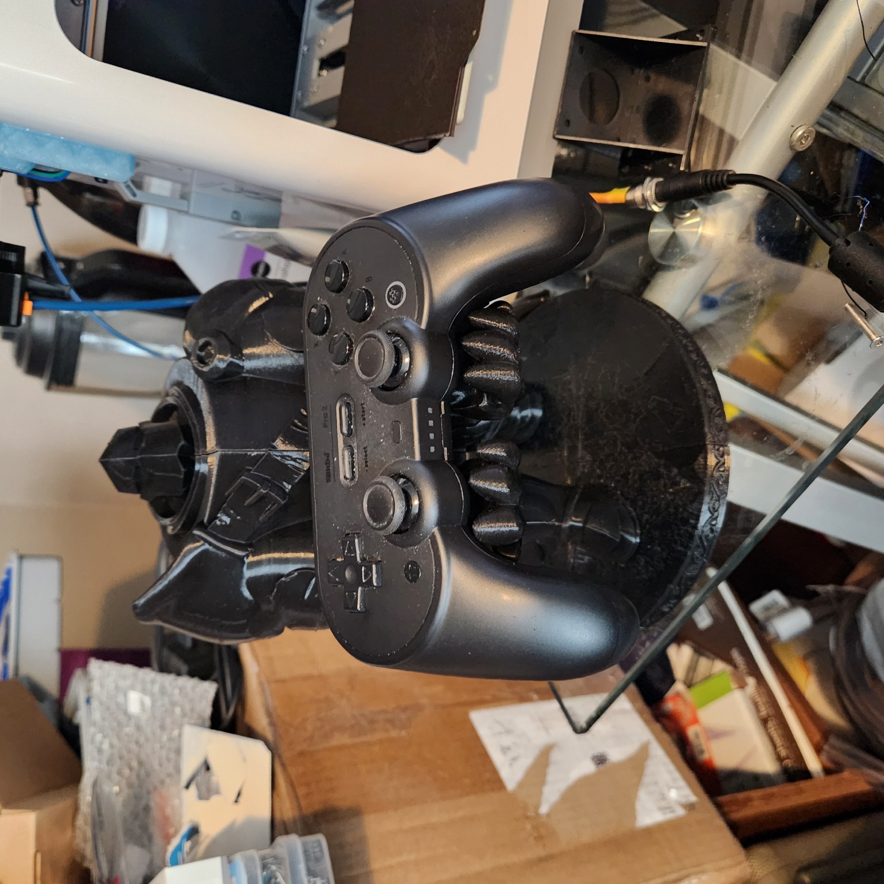 3D Printable Knight Controller Holder by Stlflix