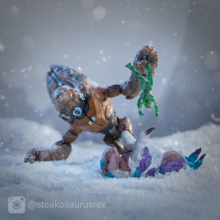 3D Printable Halo Space Gopher by Corey Drake