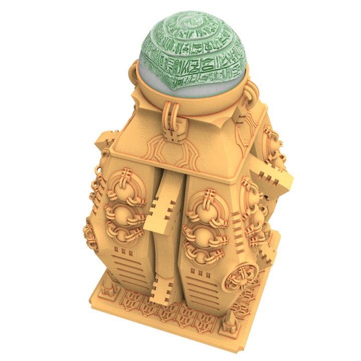 3D Printable x11 Cinan Haven Monumental structures by Proxywars