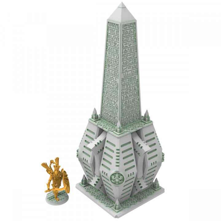 3D Printable x11 Cinan Haven Monumental structures by Tales of Damocles
