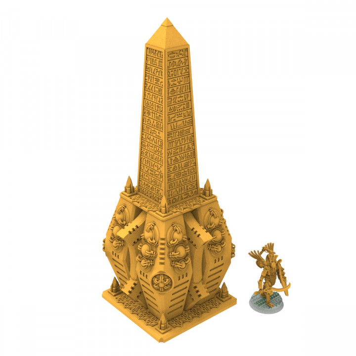 3D Printable x11 Cinan Haven Monumental structures by Tales of Damocles