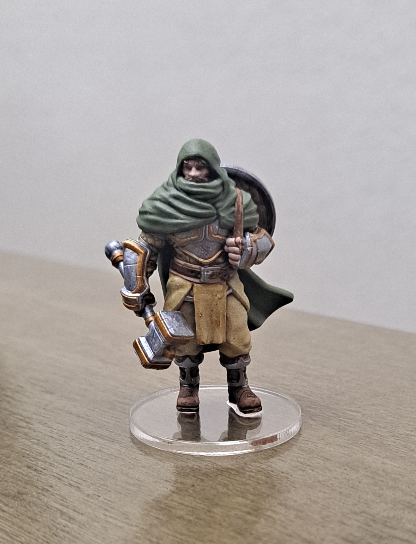 3D Printable Male Human Cloaked Cleric (PRESUPPORTED) by Velrock Art ...