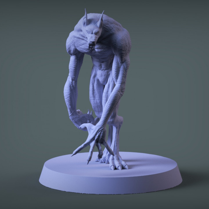 3D Printable Werewolf Assassin (2 miniatures) by Imp3dsion