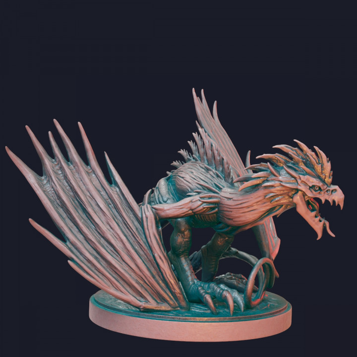 3d Printable Basilisk By Thesurrealfactory