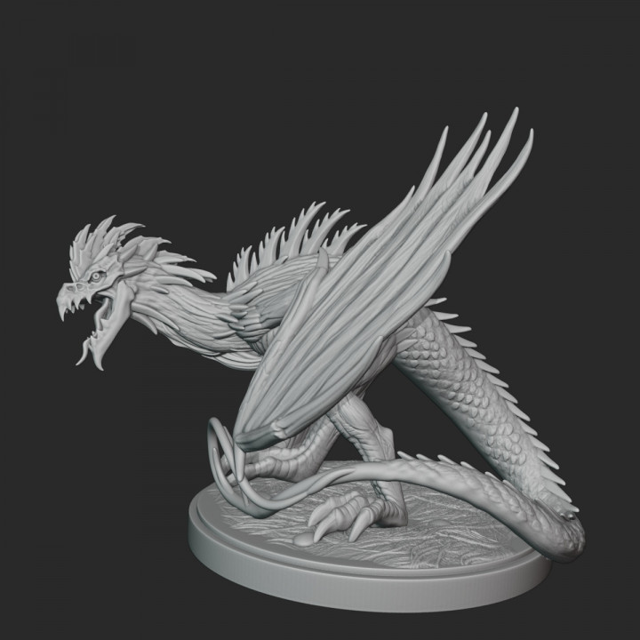 3d Printable Basilisk By Thesurrealfactory