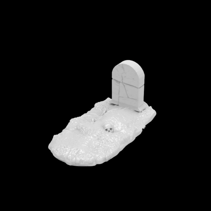 3D Printable Cemetery Battle Map :: Incredible Realms Nulan & Tnjan by ...