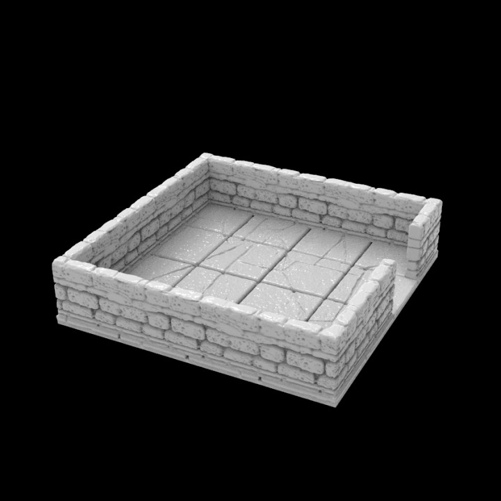 3D Printable Cemetery Battle Map :: Incredible Realms Nulan & Tnjan by ...
