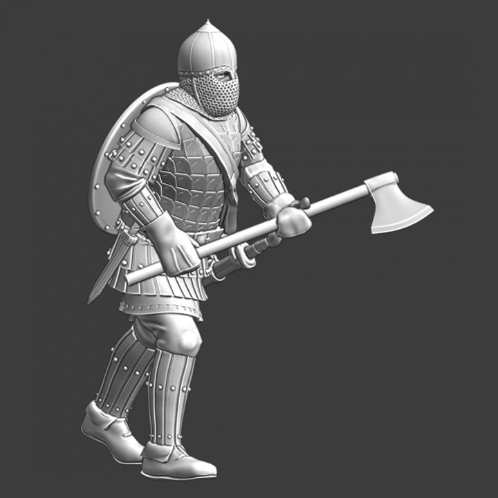 3D Printable Byzantine Varangian Guard - Elite warrior by Northern ...