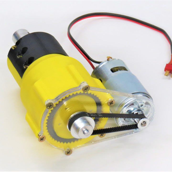 3D Printable 3D-Printable high torque strain wave gearbox - Harmonic drive by Brian Brocken