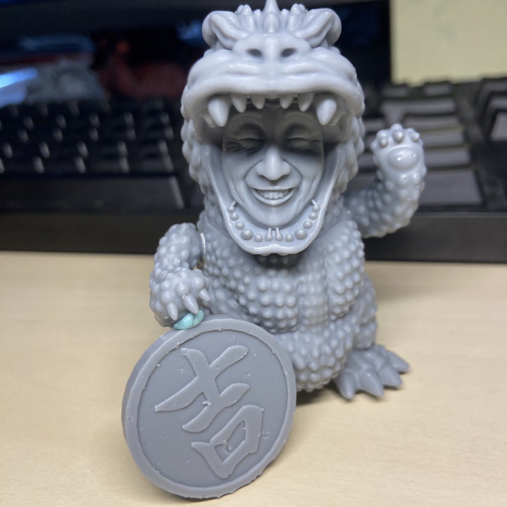 3D Printable Taiwan godzilla fans_Mr.Kaiju_2022 version by BRADE HU