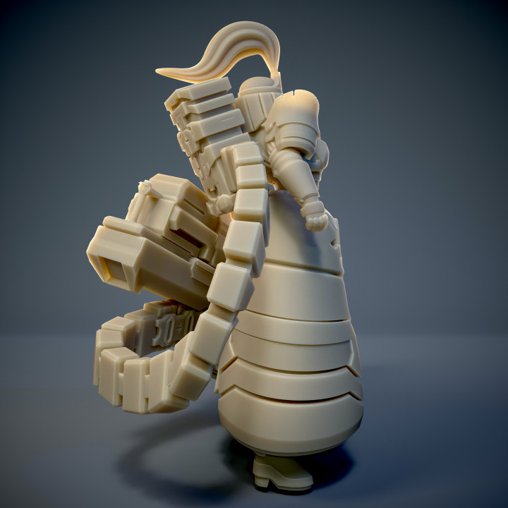 3D Printable Backbone by Mad's Minis