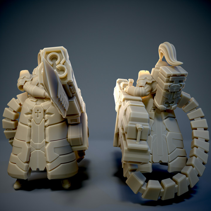 3D Printable Backbone by Mad's Minis
