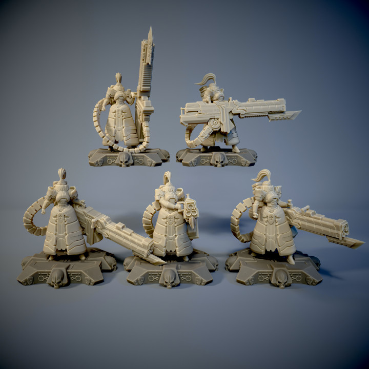 3D Printable Backbone by Mad's Minis