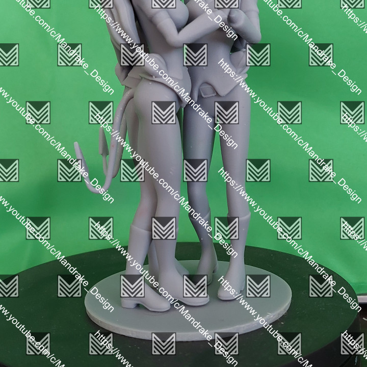 3D Printable Cerberus - Helltaker by Mandrake