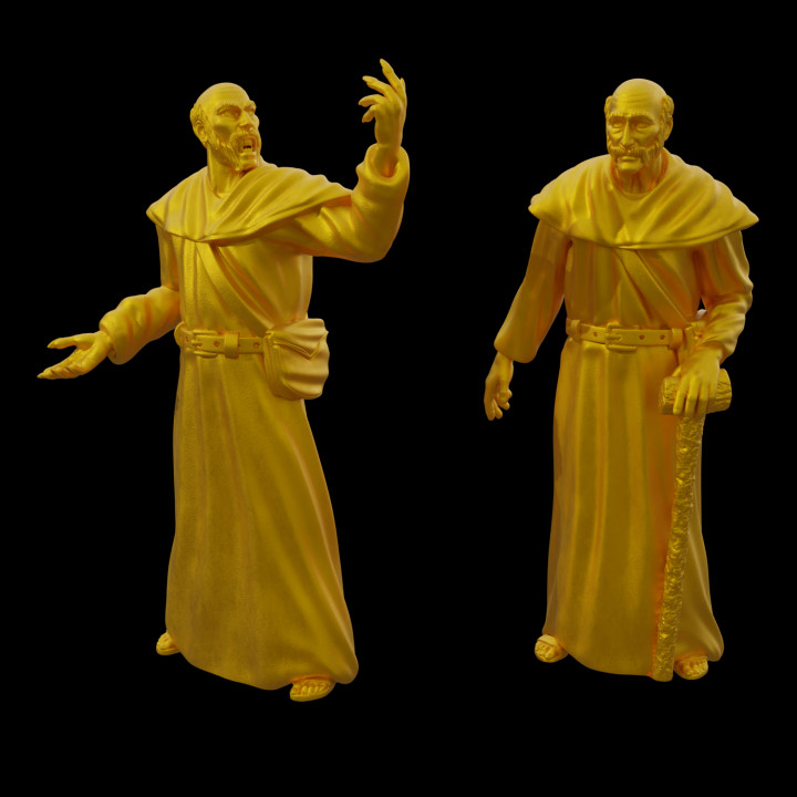 3D Printable Vampire Priest - Vampire Hunters and Their Prey Campaign ...