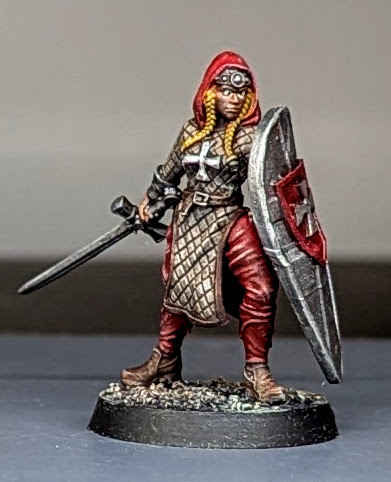 3D Printable Temple woman-Fantasy women vol 2 by ToyDoy Miniatures