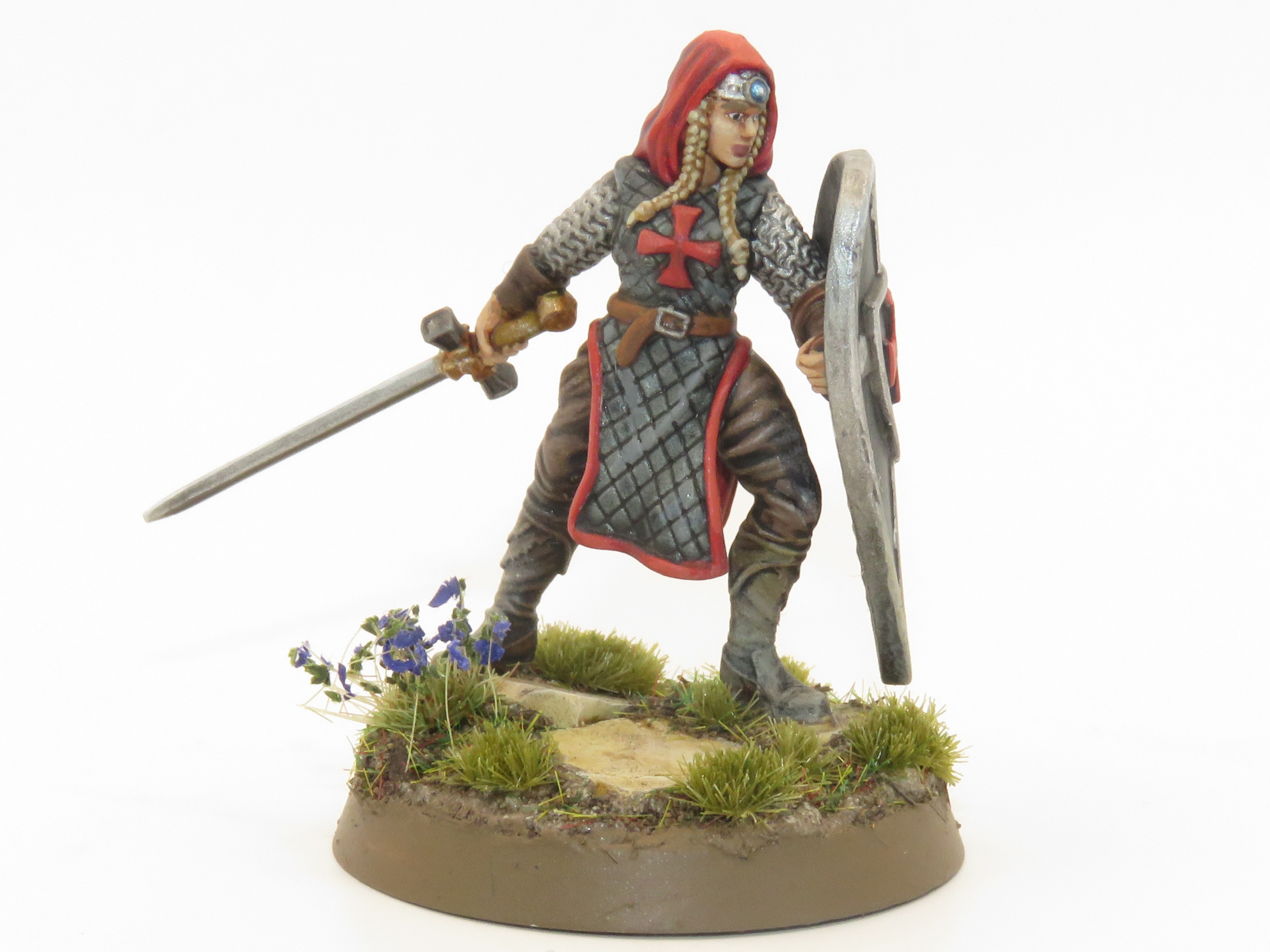 3D Printable Temple woman chain mail-Fantasy women vol 2 by ToyDoy ...