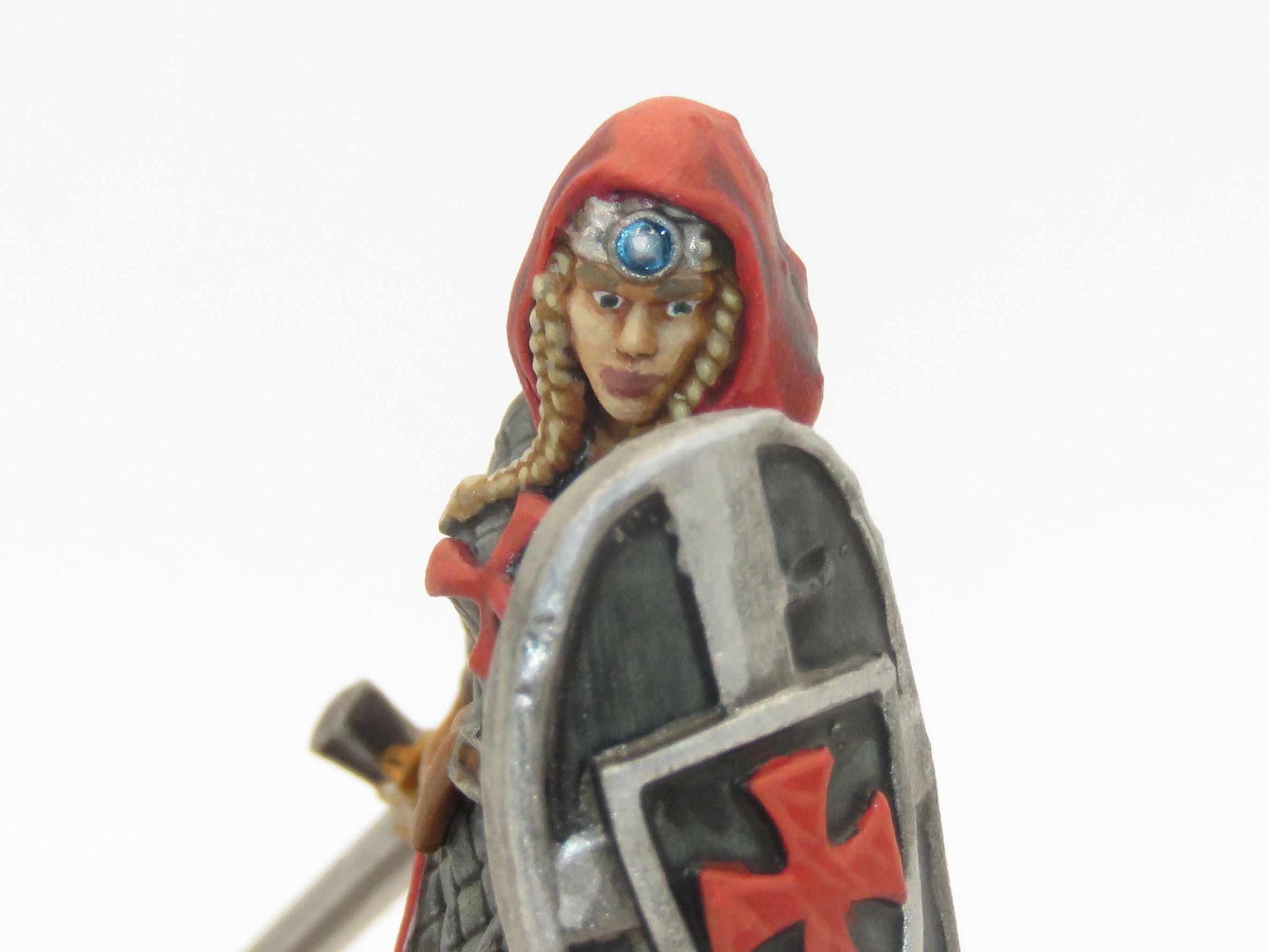 3D Printable Temple woman chain mail-Fantasy women vol 2 by ToyDoy ...