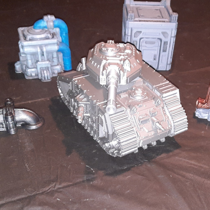 3D Print of (T.M.T.F) Tank McTank Face by jeffjedi