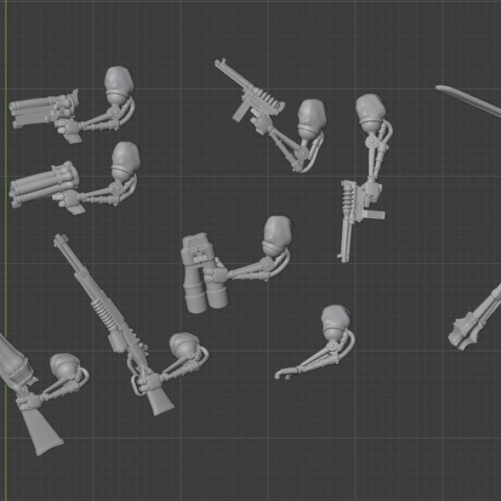 3D Printable Diesel Jetbikes by ddd_martin_miniatures