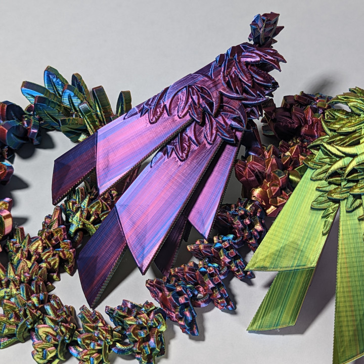 3D Print of Infinity Dragon by jazzy_plz