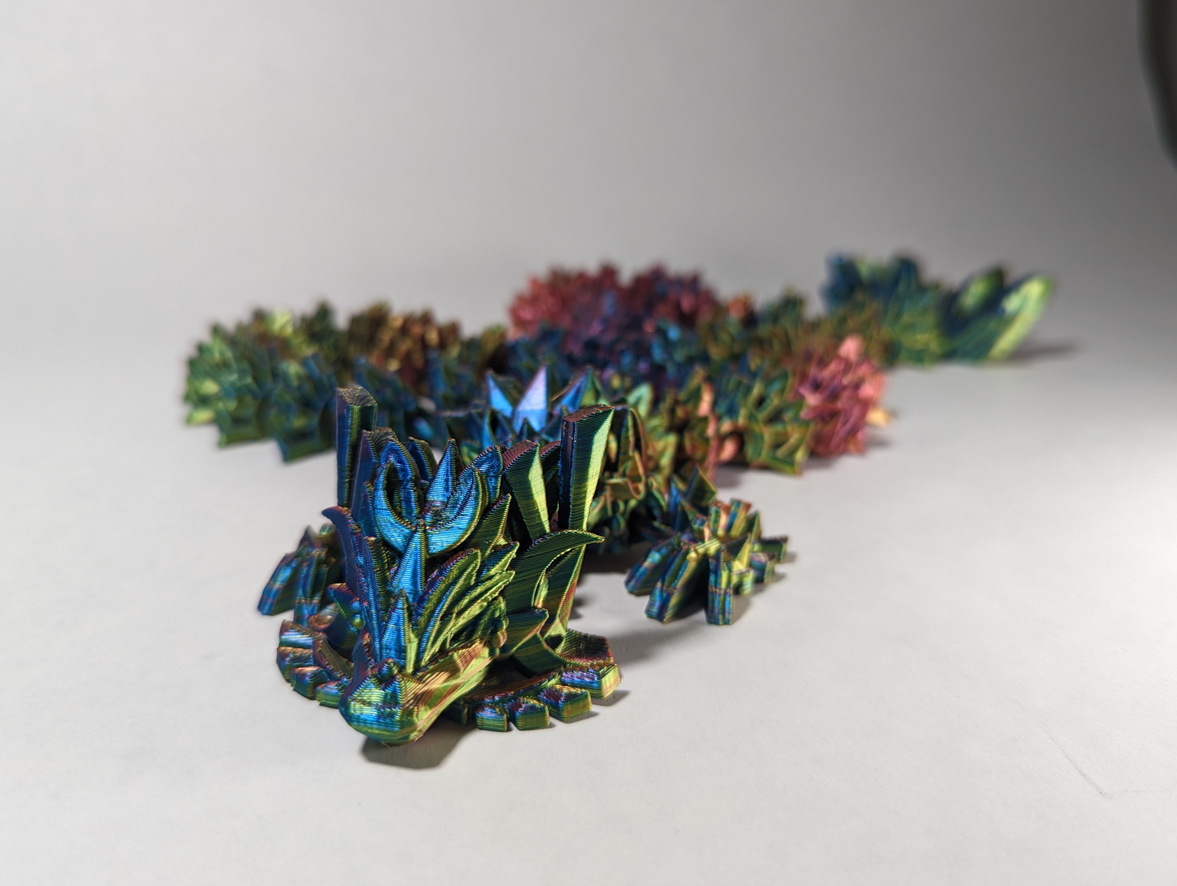 3D Print of Infinity Dragon by jazzy_plz