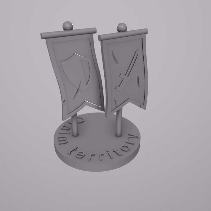3D Printable Strategy markers by Feed My 3dPrinter