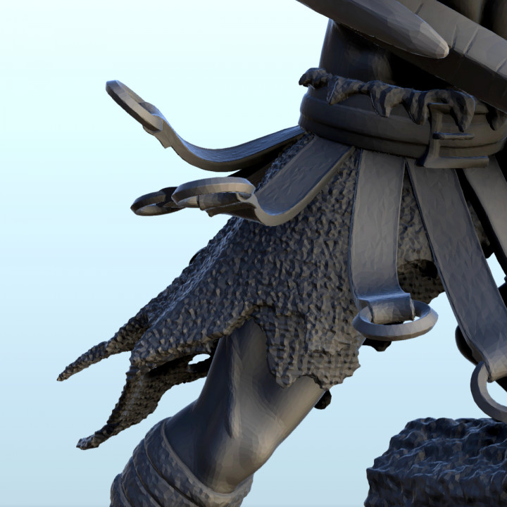 3D Printable Azag infernal daemon (+ presupported version) (1 ...