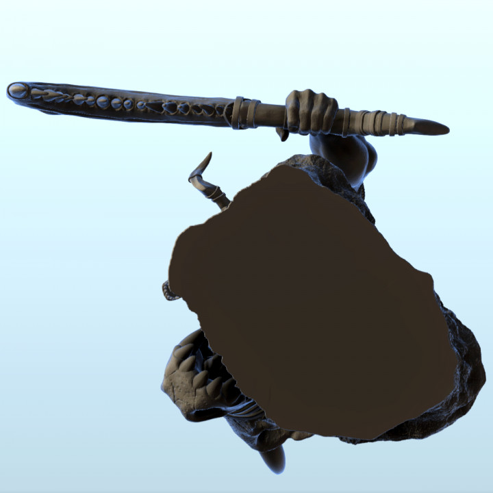 3D Printable Orobas infernal daemon (+ presupported version) (8 ...